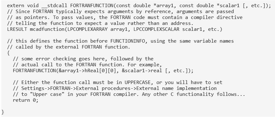 Solved: MATHCAD User-defined functions in FORTRAN - PTC Community