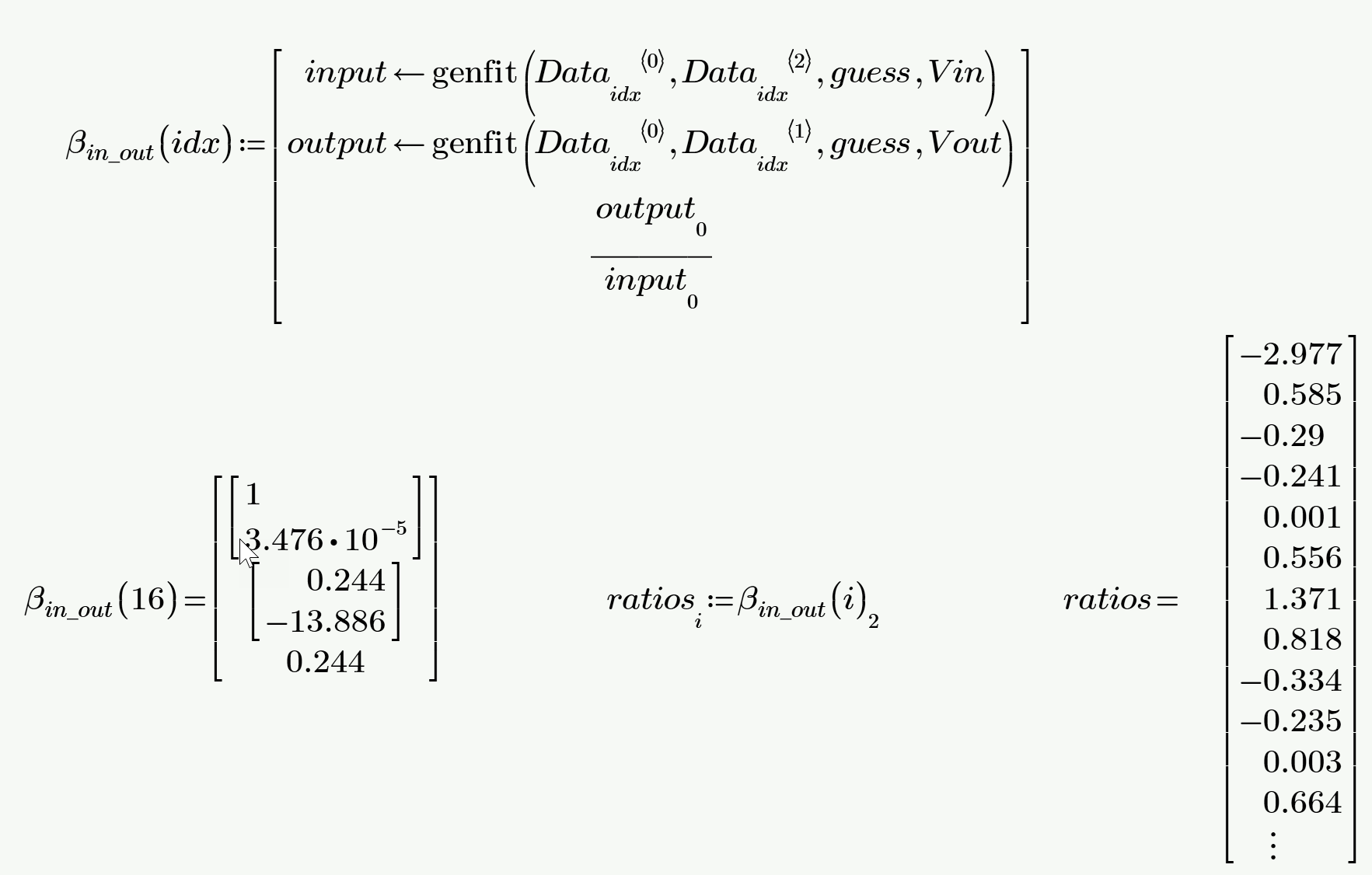 Solved: How to iterate through genfit parameters? - PTC Community