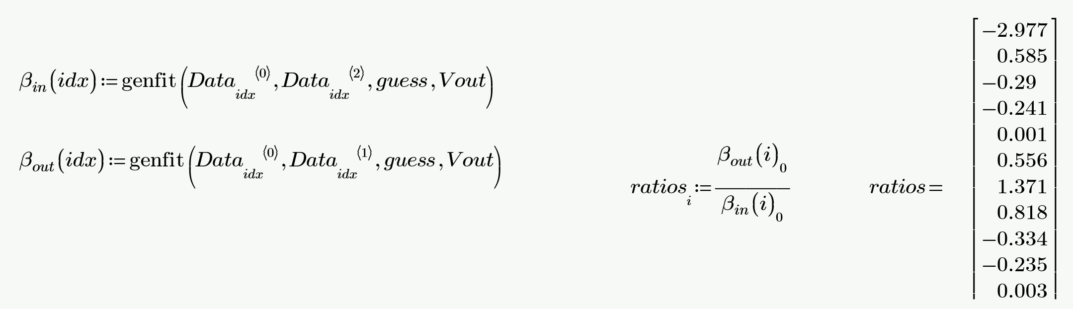 Solved: How to iterate through genfit parameters? - PTC Community
