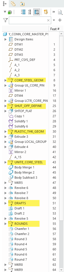 Mapkey to rename features with dimension data - PTC Community