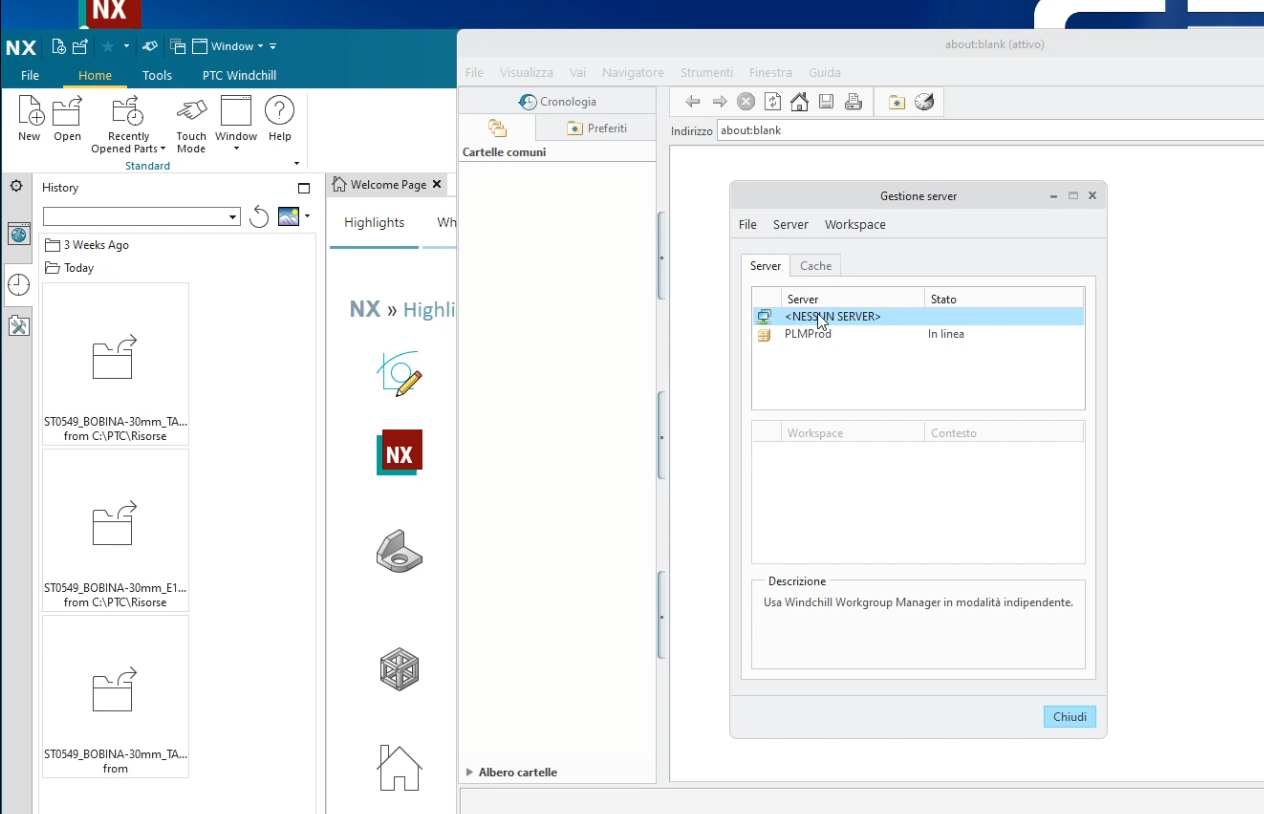 Windchill Workgroup Manager - Siemens NX CAM - PTC Community