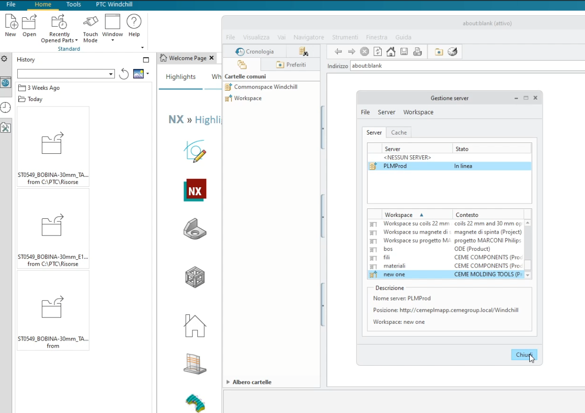 Windchill Workgroup Manager - Siemens NX CAM - PTC Community