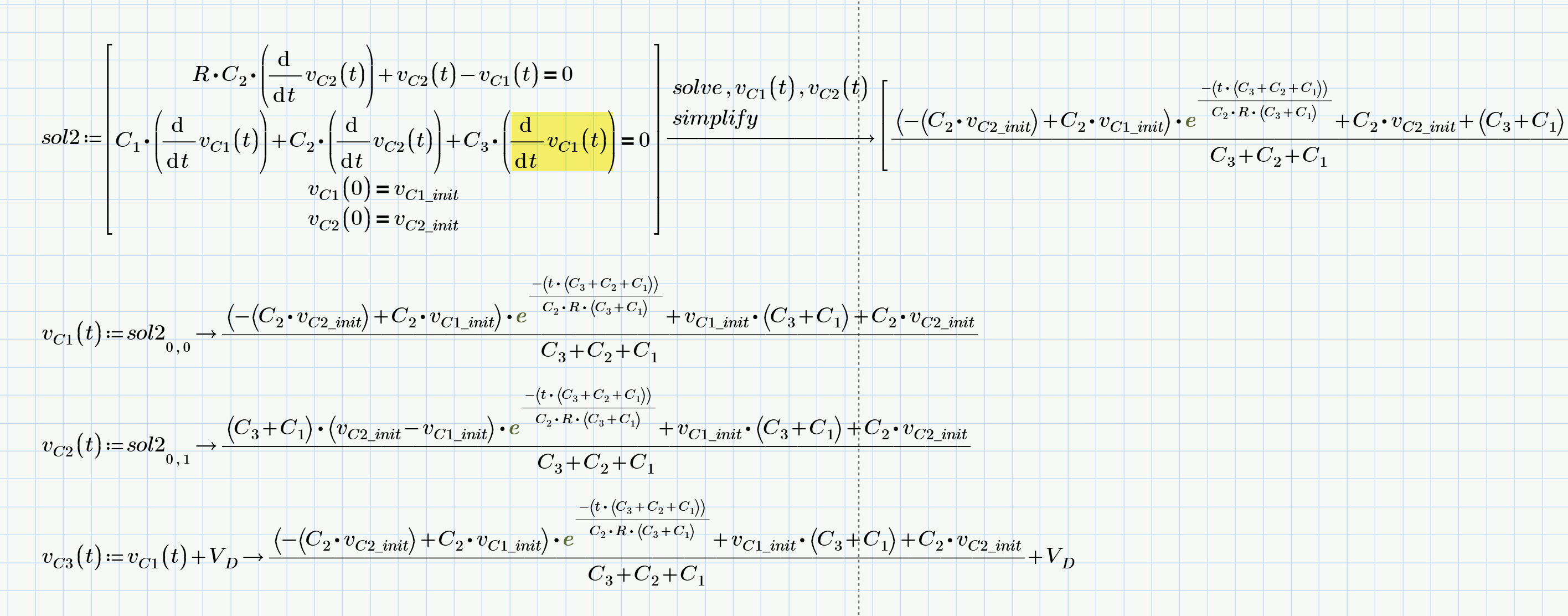 Solved: Why solve cannot solve this system of diff eq with... - PTC Community