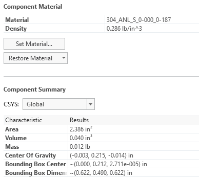 API to retrieve mass property data from published ... - PTC Community