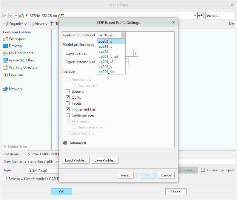 importing .stp files then "fatal error encountered... - PTC Community
