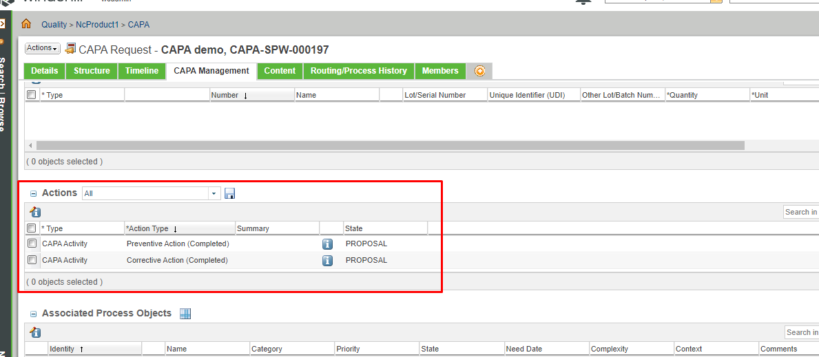 Solved: API to get CAPA Actions from CAPA Request? - PTC Community