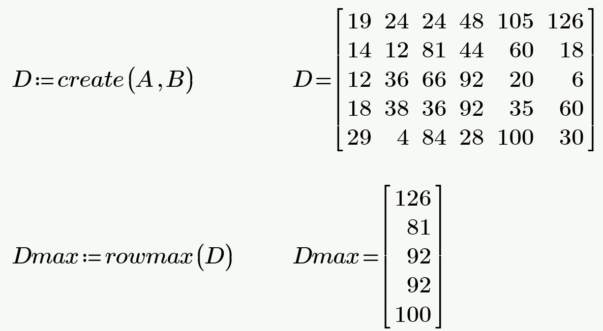 Solved: Inquiry regarding matrix multiplication - PTC Community