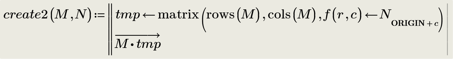 Solved: Inquiry regarding matrix multiplication - PTC Community