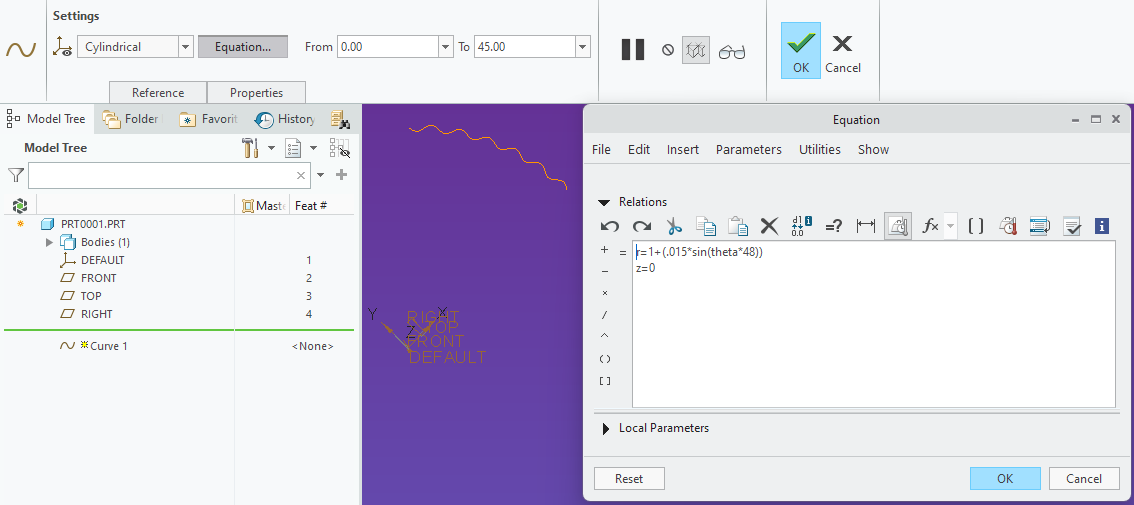 Solved: Looking for a specific type of Rotational Equation... - PTC Community
