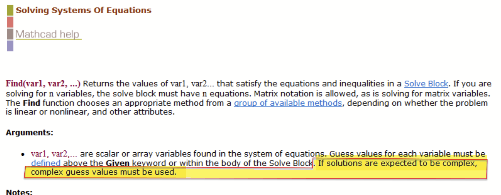 Solved: The Solve Block ? - PTC Community