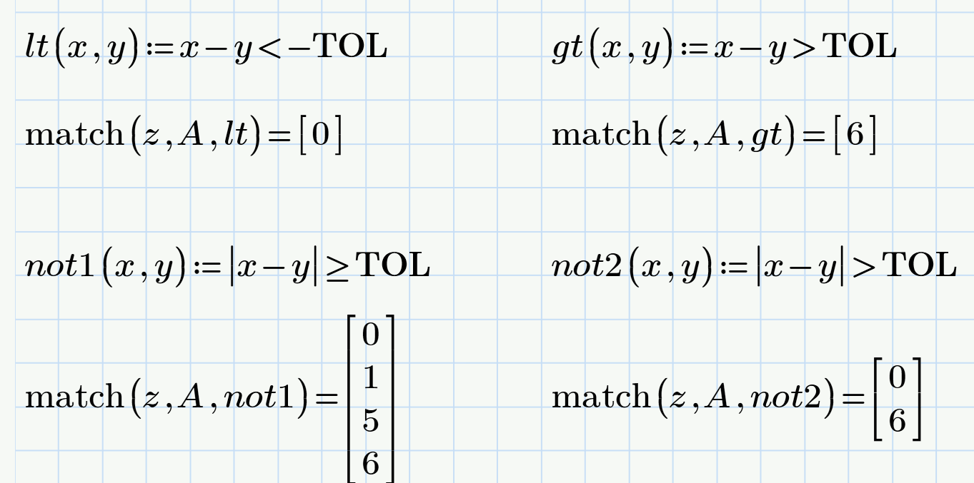 BUG: inconsequent behaviour of match() function. - PTC Community