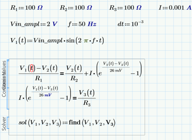 Solved: How to solve this non-linear system of eq? - PTC Community
