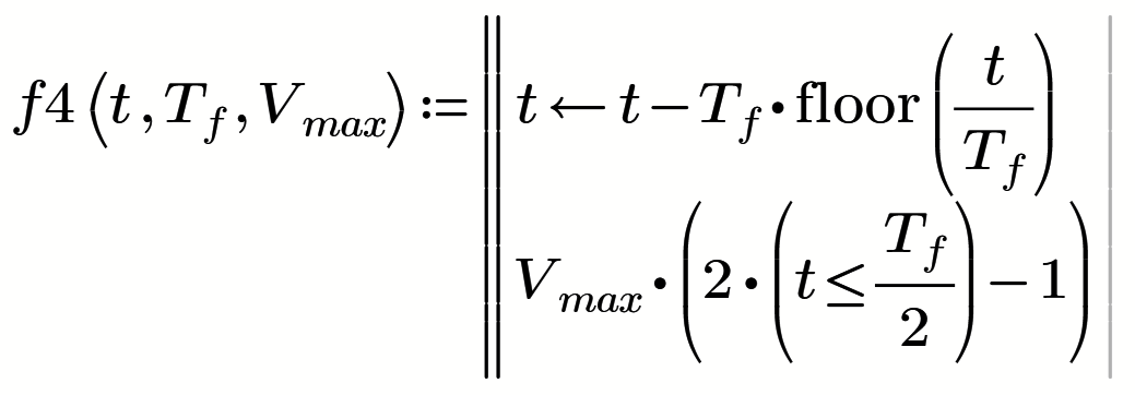 Solved: Why these 2 function implementation of square wave... - PTC Community