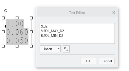 Drawing table listing dimensions and its tolerance... - PTC Community
