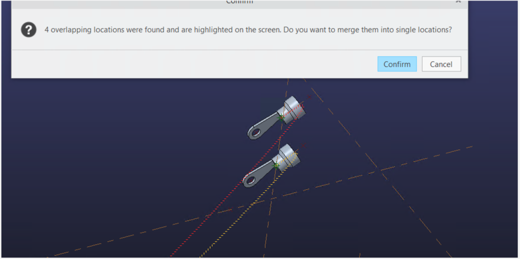 Issue with Cabling function wanting to merge two s... - PTC Community