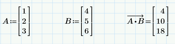 Solved: how to do element product in two column vectors? - PTC Community