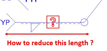 Reduce weld symbol leader length - PTC Community