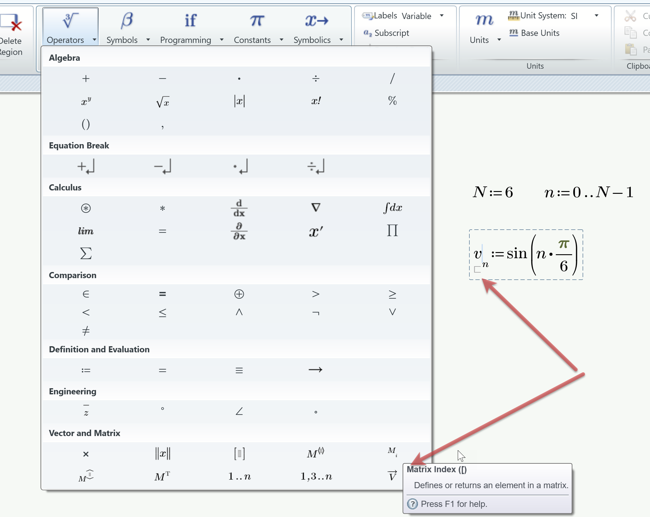 Solved: how to do element product in two column vectors? - PTC Community