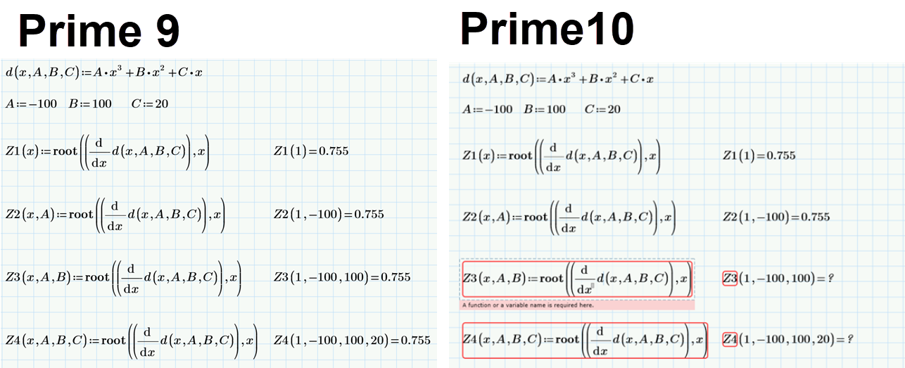 Error In A Function Of A Root Function Prime10 Ptc Community