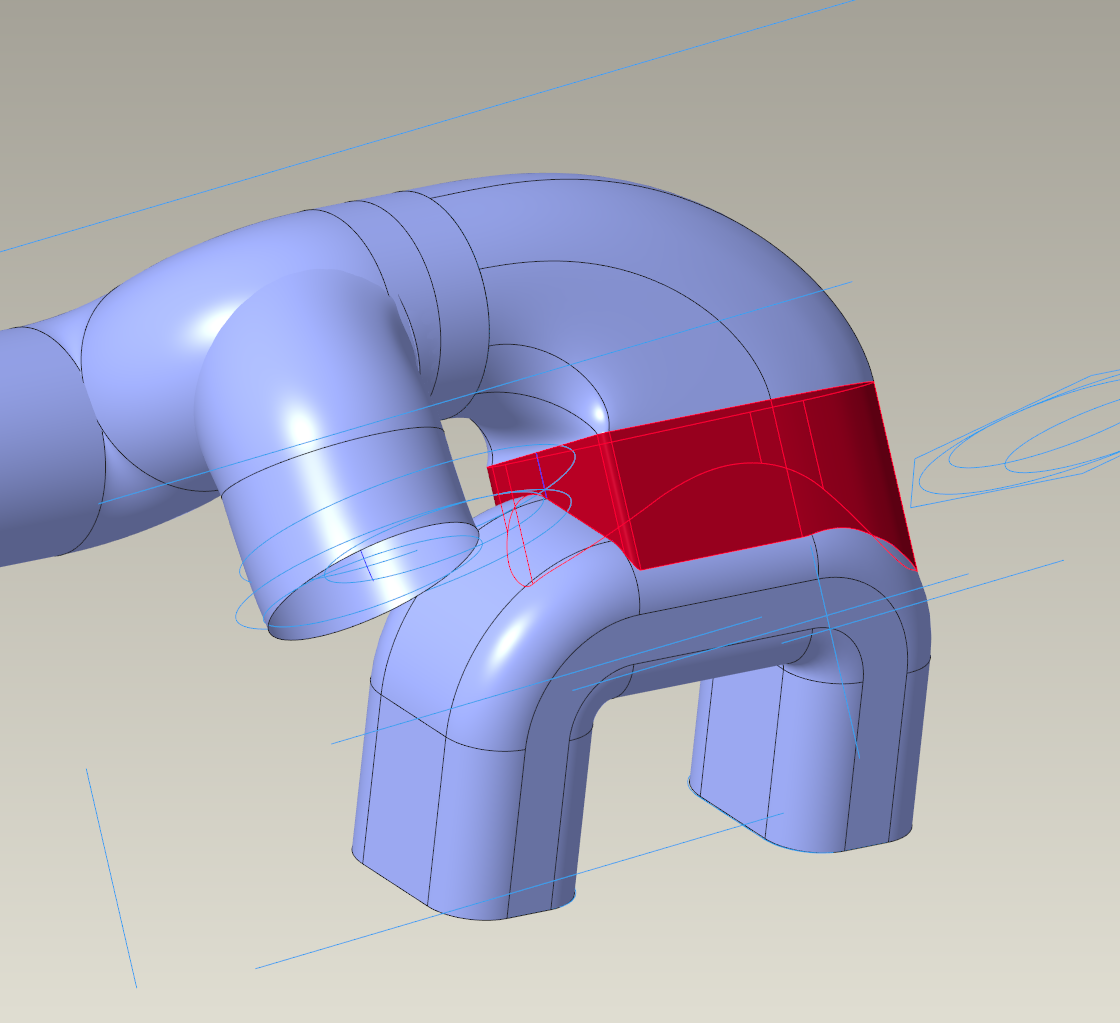 Solved: SURFACE BLEND OF DIFFERENT CONTOURS - PTC Community