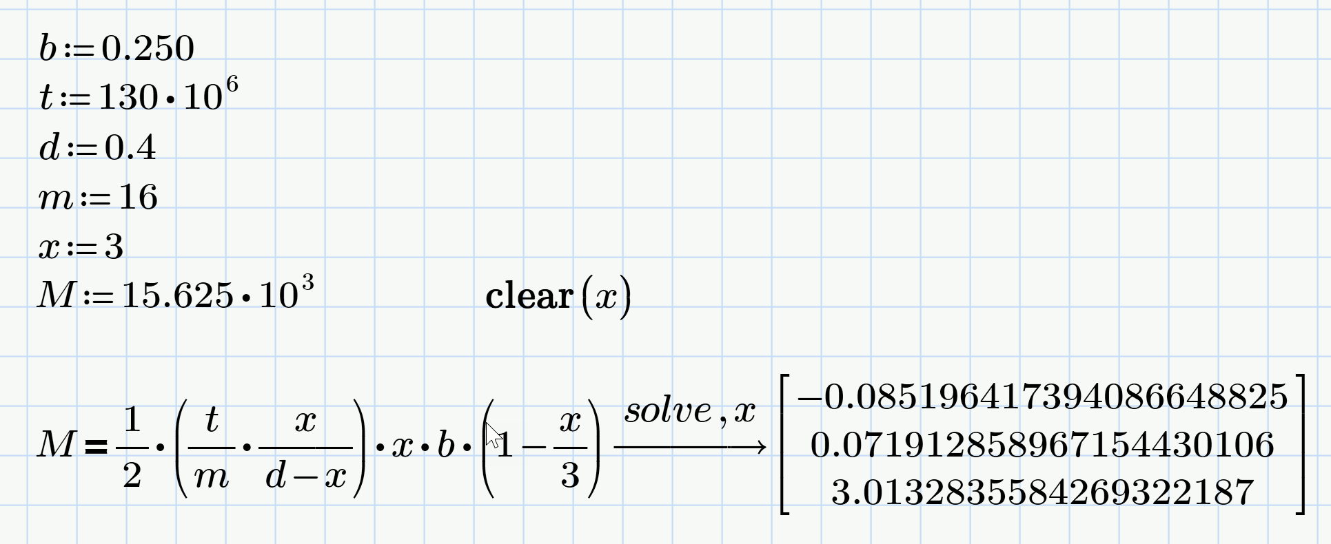 Solved: Solving the Cubic equation - PTC Community