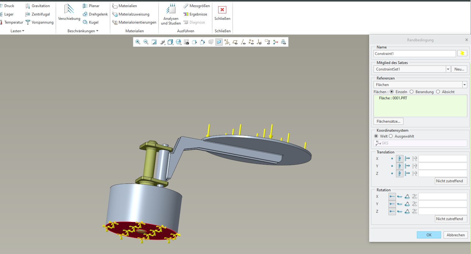 Solved: Welding console Constraint - PTC Community