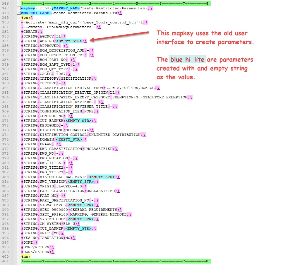 Mapkey Writing/Editing Tips - PTC Community