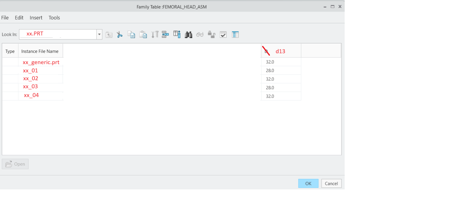 Solved: My model doesn't change size when regenerating whe... - PTC ...