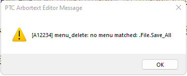 Solved: File Entity Errors - PTC Community