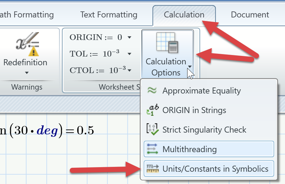 Solved: Degree and ° in Mathcad - PTC Community