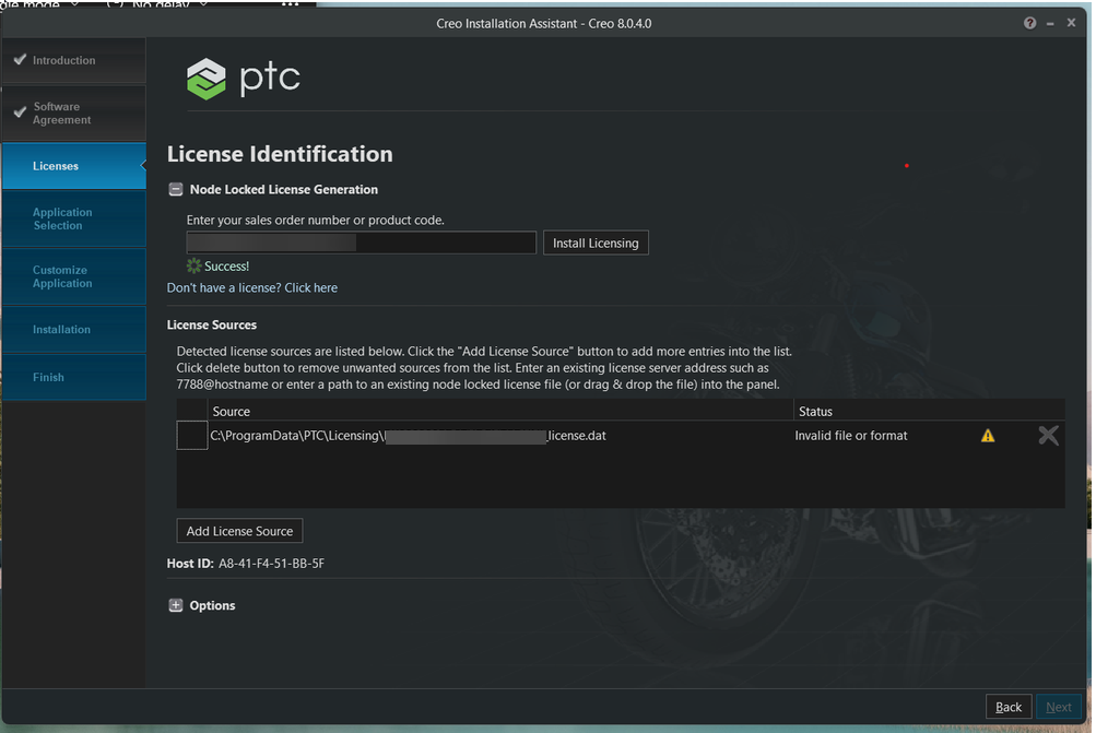 Creo 8.0 instalation error. Please solve my proble... - PTC Community