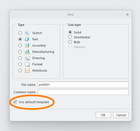 Solved: Start Model Dir and Templates (Creo 10) - PTC Community