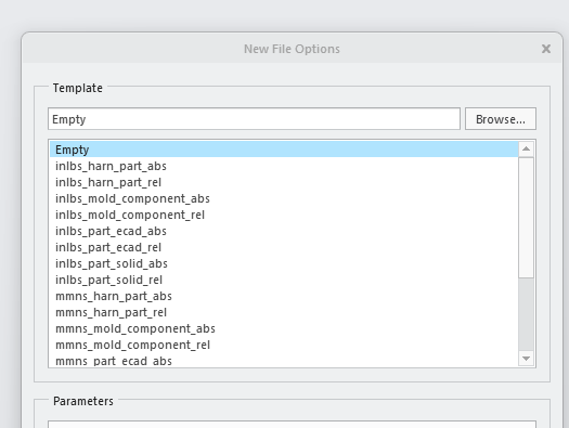 Solved: Start Model Dir and Templates (Creo 10) - PTC Community