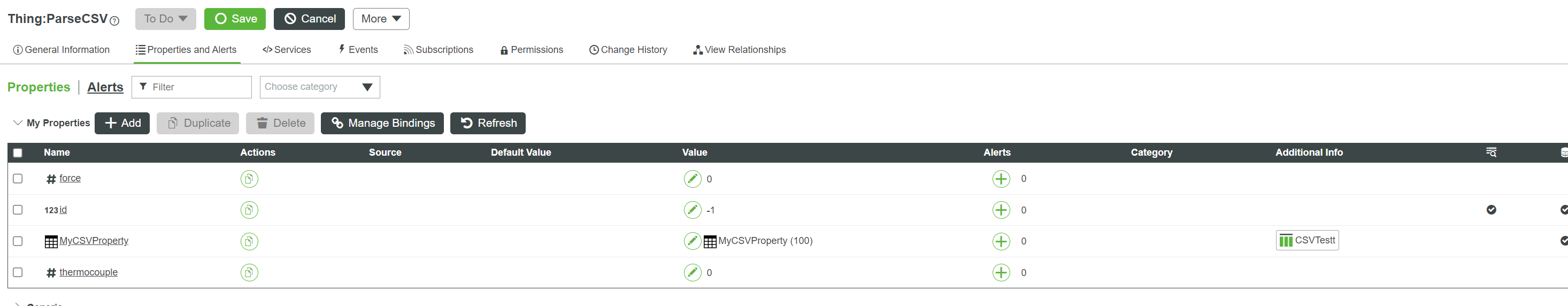 Solved: How to get data from an infotable and separate the... - PTC Community