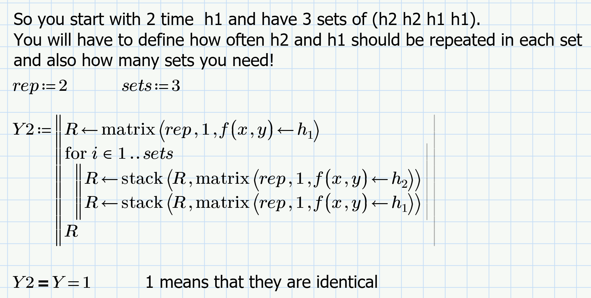 Solved: generación de matriz (array generation) - PTC Community