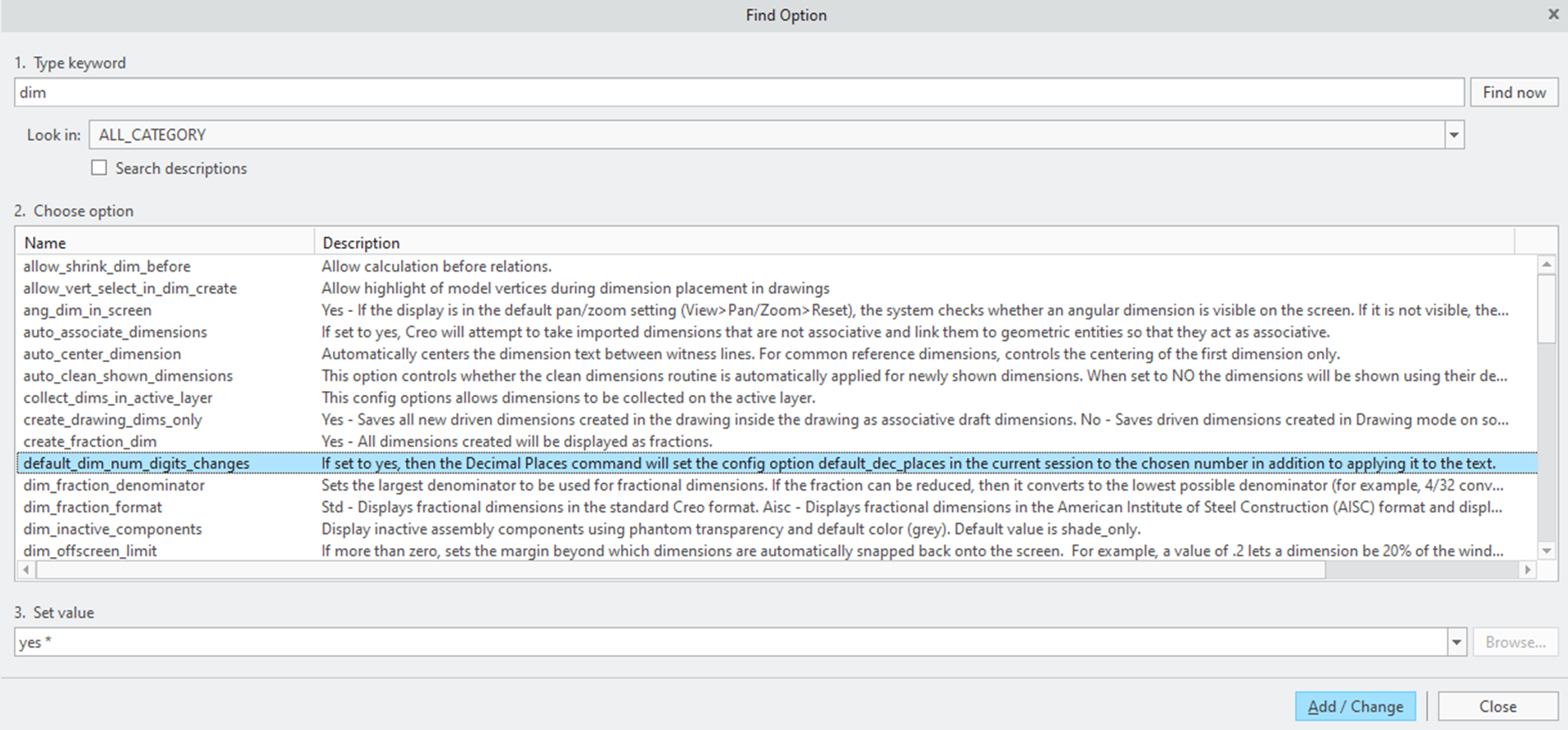 Is it possible to set default decimal places on cr... - PTC Community