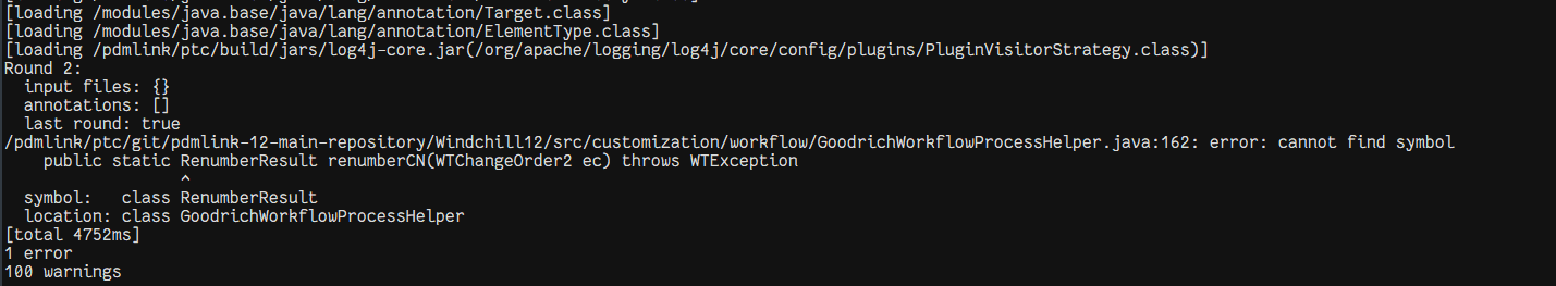 Help compiling java files with bash script - PTC Community