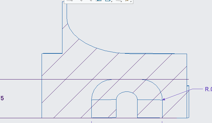 Solved: Section View in Creo Drawing - PTC Community