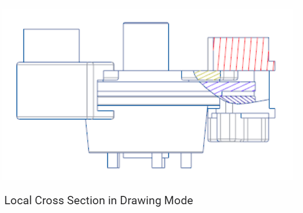 Solved: Section View in Creo Drawing - PTC Community