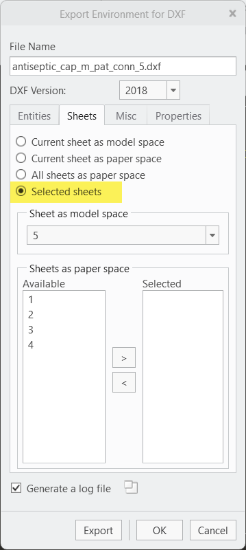 Solved: creo 8 making a pdf and dxf of a sheet metal part - PTC Community