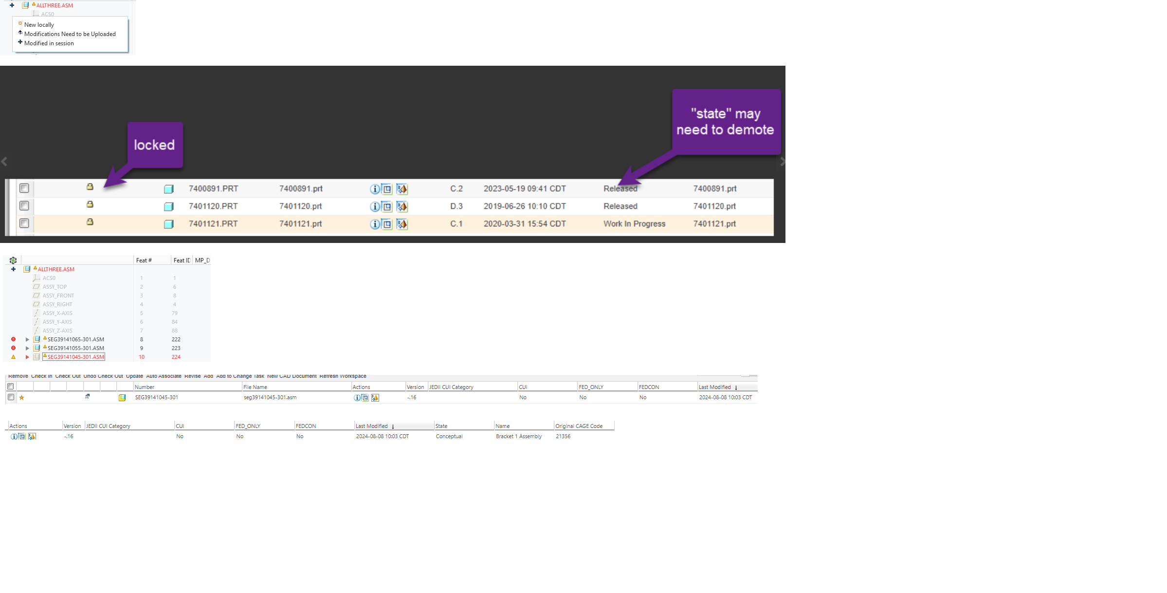 Solved: create coordinate system, work with assembly while... - PTC Community