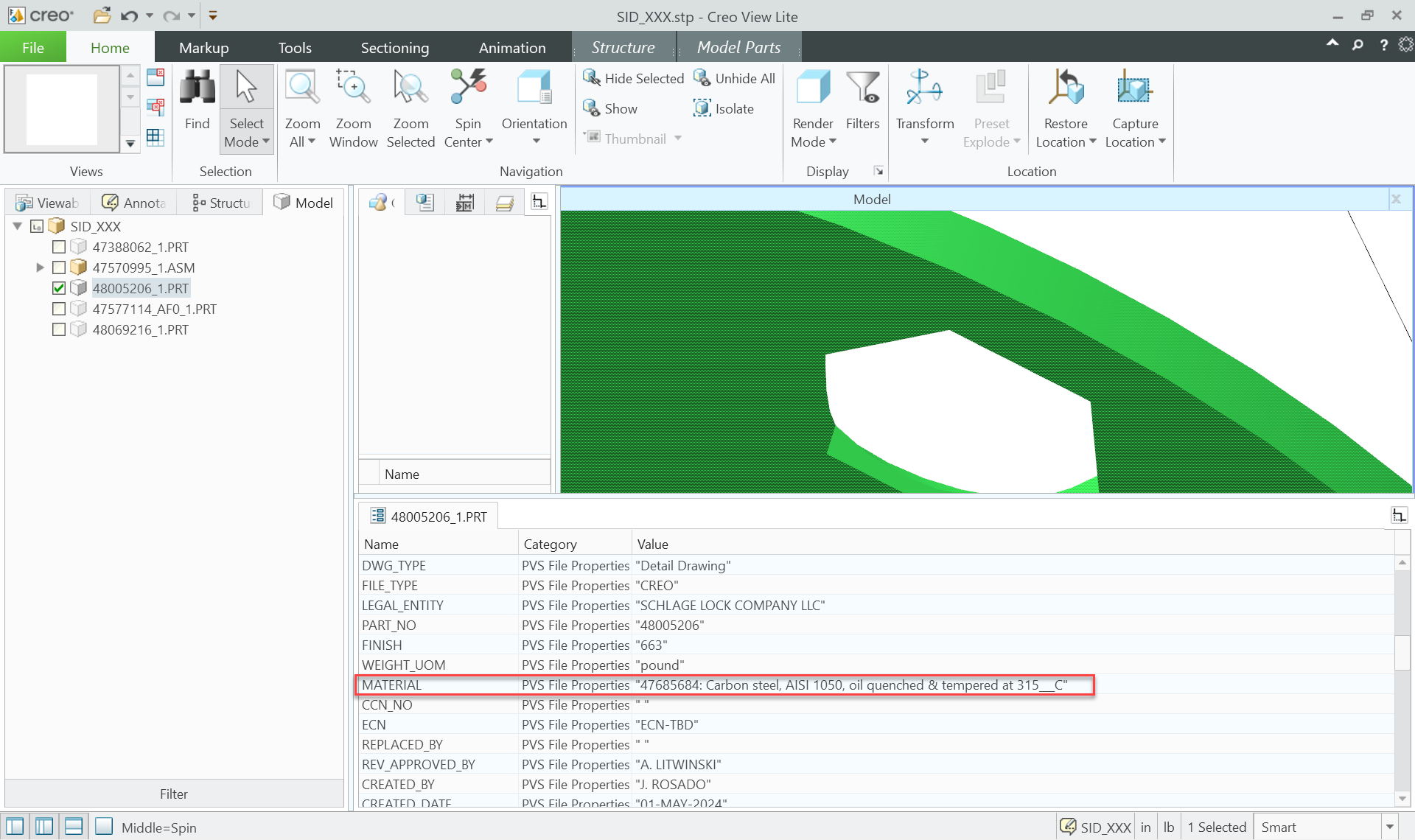 Solved: Material Definition Creo View - PTC Community