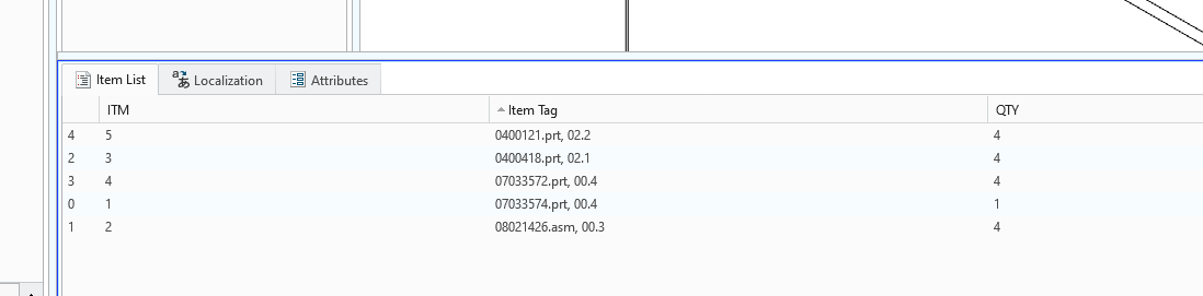 Creo Illustrate numbering (and renumbering) Item L... - PTC Community
