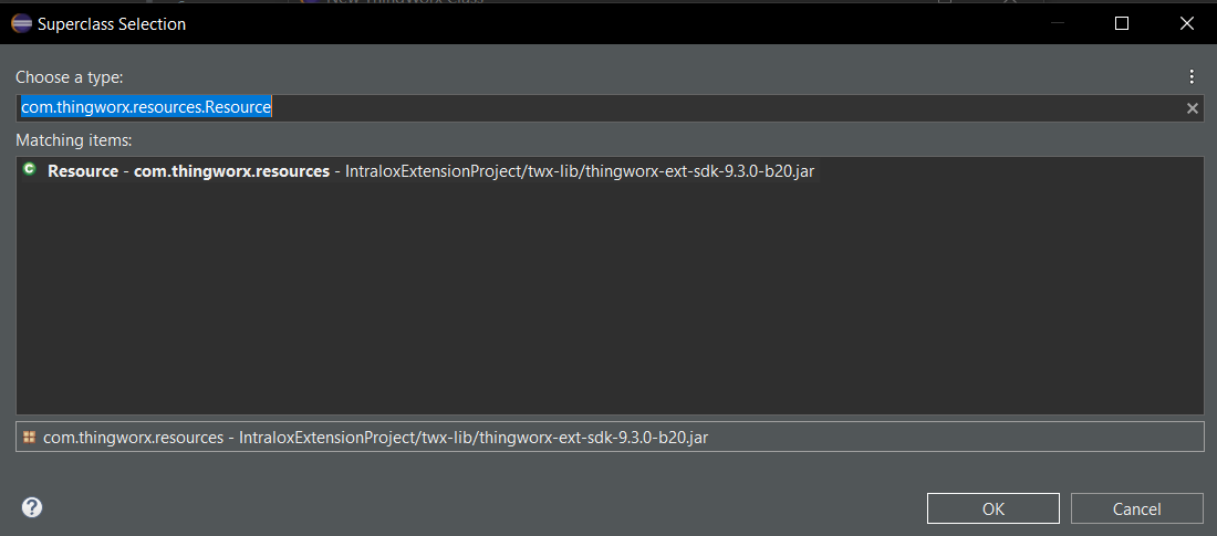 Thingworx Extension - Create Resource Error - PTC Community