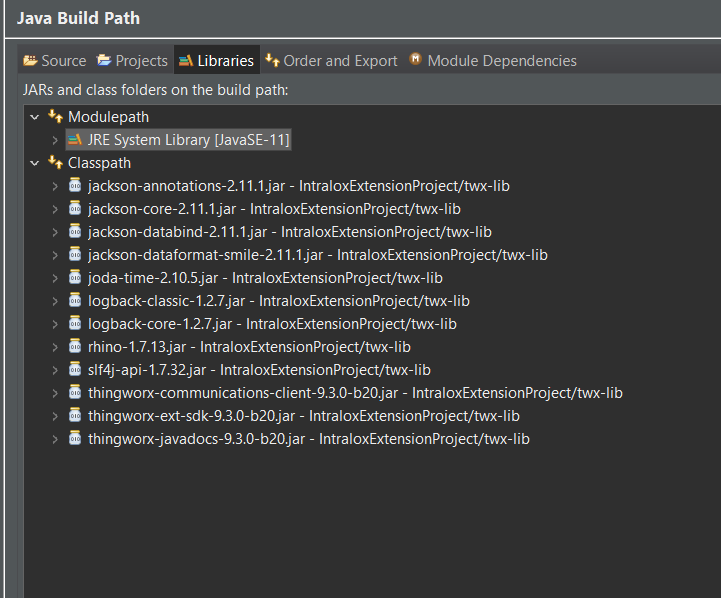 Thingworx Extension - Create Resource Error - PTC Community