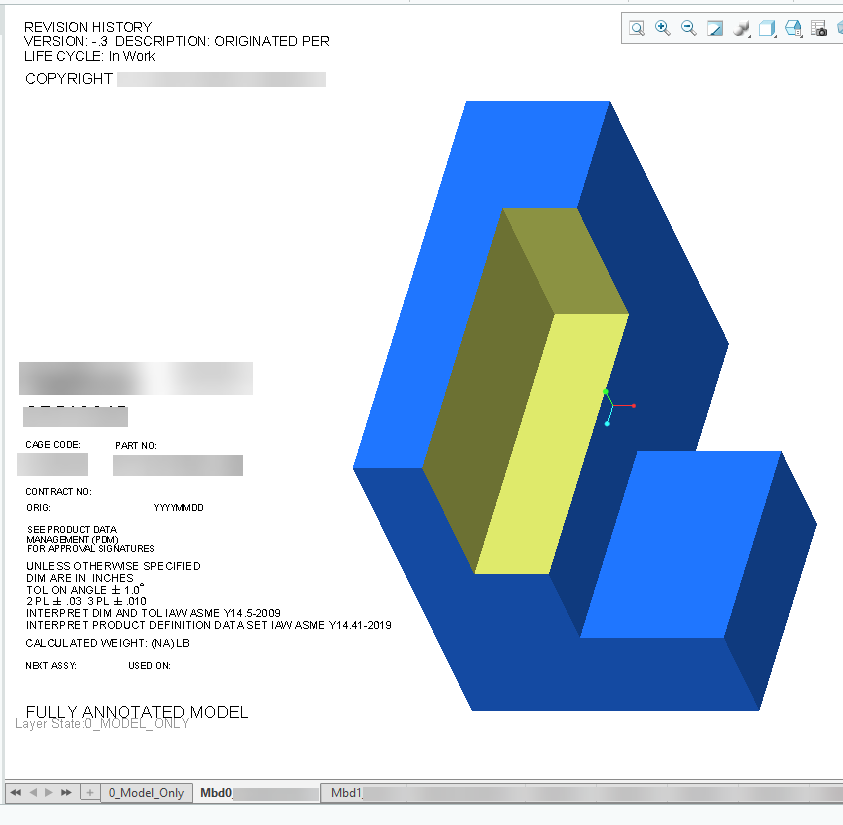 Solved: MBD and Title and Rev Blocks - PTC Community