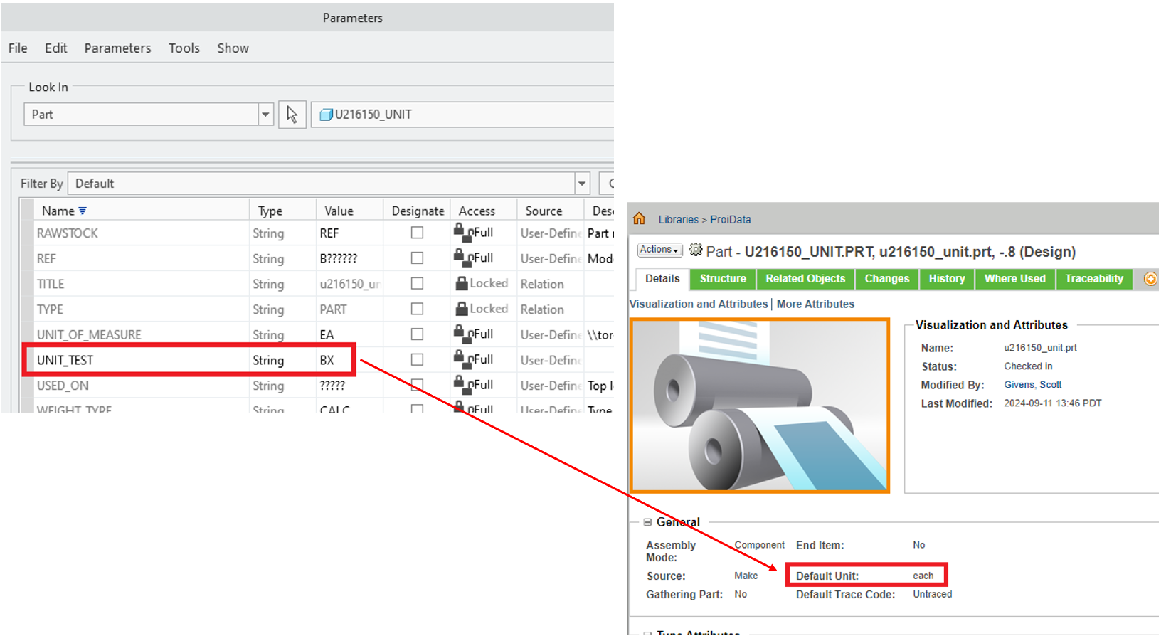 Mapping unit of measure from Creo to Windchill Def... - PTC Community