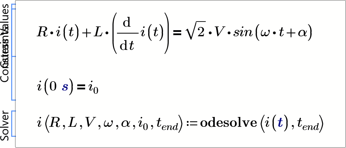 Solved: Circuit ODE set up and solution - symmetrical faul... - PTC ...