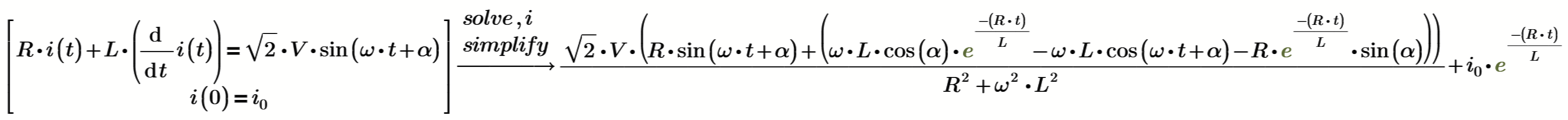 Solved: Circuit ODE set up and solution - symmetrical faul... - PTC ...