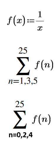 Solved: How to calculate this sum in the case of even and ... - PTC Community